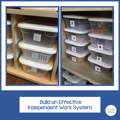 Work Task System Setup Kit The Autism Helper