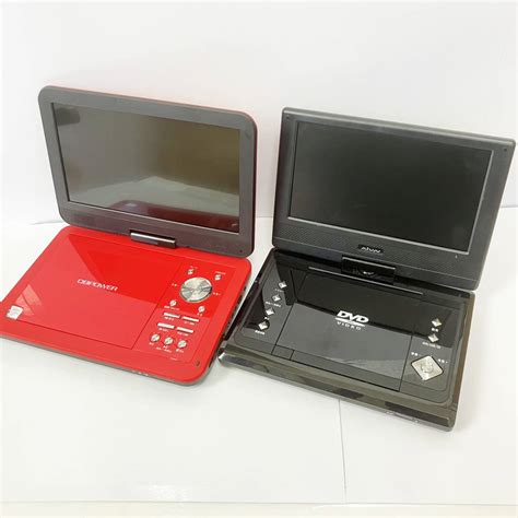 Yahoo オークション 【ジャンク品】ポータブルdvdプレーヤー 2個セッ