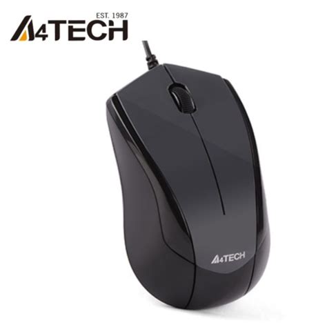 A4tech Mouse รุ่น N 400 ประเภท สายการออกแบบตามหลักสรีรศาสตร์
