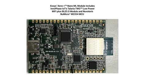 Innophase Iot On Linkedin Innophase Iot Nuvoton And Eoxys Deliver Market Ready Ultra Low Power…