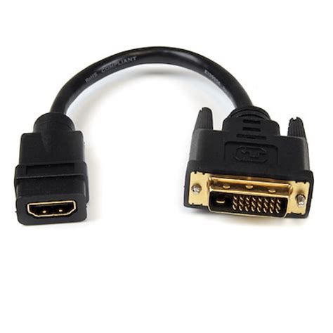 Imicro 6ft Dvi 2 Hdmi Male To Male Cable Cbl Imicro Dvi 2 Hdmi