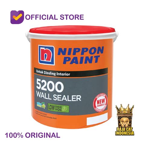Jual Cat Dasar Tembok Nippon Paint Wall Sealer Interior Kg Galon Shopee Indonesia