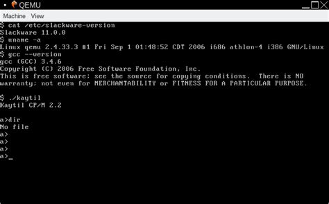 Kjetil S Information Center Cp M Emulator C Compatibility
