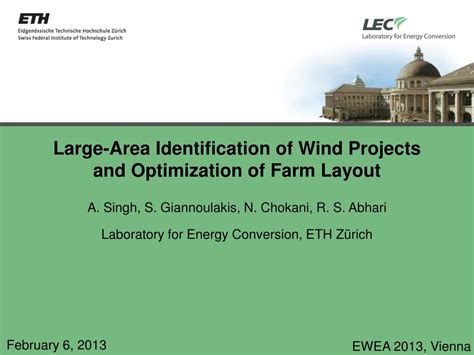 PPT Large Area Identification Of Wind Projects And Optimization Of Farm Layout PowerPoint