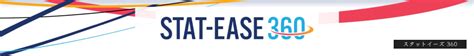 包括的な機能を提供する実験計画法 Doe ソフトウェア Stat Ease 360 ヒューリンクス