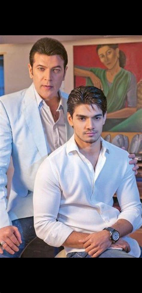Suraj Pancholi With His Father Aditya Pancholi 7 10 23 Suraj Pancholi