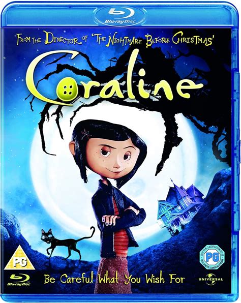 Coraline Blu Ray Uk Dakota Fanning Teri Hatcher