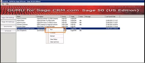 Import Product From Sage 50 To Sage CRM
