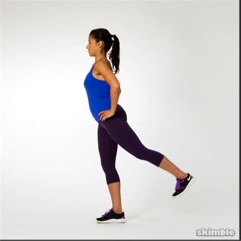 Right Leg Rear Pulses By Jataesha C Exercise How To Skimble