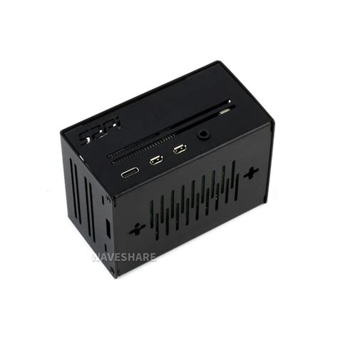 Onpadru Металлический корпус для Raspberry Pi 4 с низкопрофильным охлаждающим вентилятором
