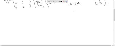 Solvedin Each Exercise λis An Eigenvalue Of The Given Matrix A