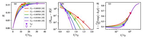 a the binding ratio r solved via equation 16 versus the