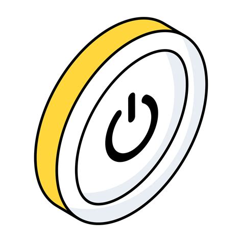 An Icon Design Of Shutdown 19890957 Vector Art At Vecteezy