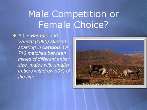 Sexual Selection The Thorn In Darwins Side Types