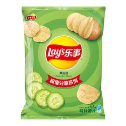 Lays 乐事 黄瓜味 薯片 135g多少钱 什么值得买