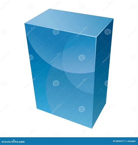 Blue Software Box Stock Illustration Illustration Of Sign