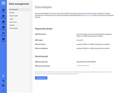 Connect To Data Adapter