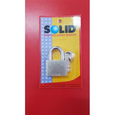Jual Gembok Solid 809 50mm Baja Kota Bandung Ragam Atap Shop