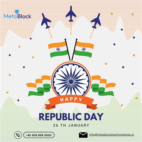 Metablock Wishes Everyone A Happy Republic Day Metablock Technologies