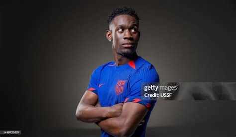 Folarin Balogun Poses For A Portrait In London England Balogun