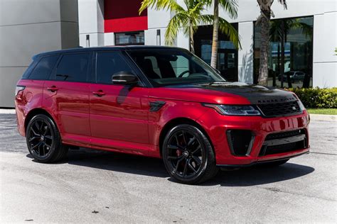 Used Land Rover Range Rover Sport SVR For Sale Marino Performance Motors Stock