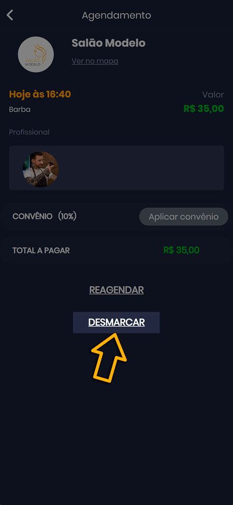 Como Desmarcar Um Serviço Sou Cliente Prks App