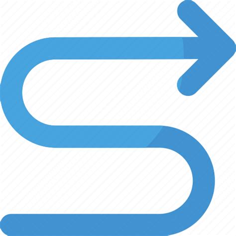 Zigzag Arrow Zigzag Arrow Arrows Sign Zig Zag Road Sign Icon Download On Iconfinder