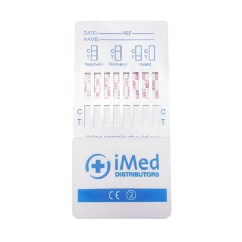9 Panel Drug Test Dip Card Including Etg Inala Medical