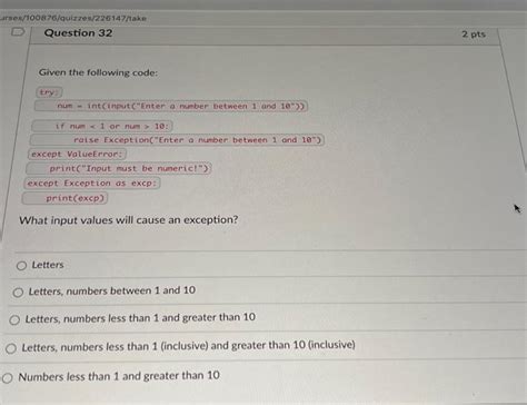 Solved Given The Following Code Num Int Input Enter A Chegg