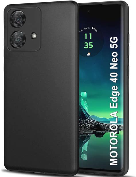 Casodon Sleek Back Cover Case For Moto Edge 40 5g Slim Fit Protective