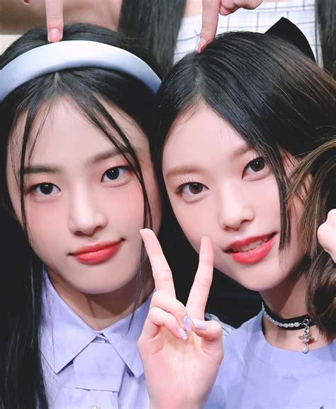 Blip 민지×해린 체리피스🍒