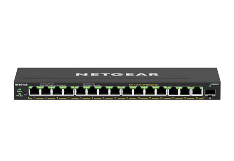 NETGEAR Port Gigabit Ethernet Easy Smart Essentials PoE Switch GS EPP