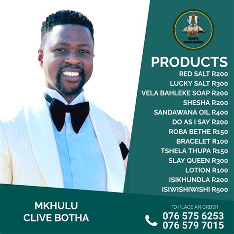 Mkhulu Prophet Clive Botha