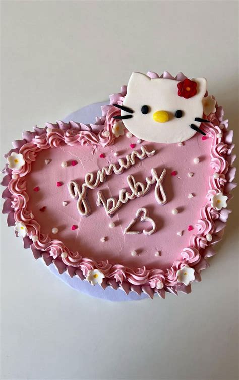 50 Layers Of Happiness Birthday Cakes That Delight Hello Kitty Heart