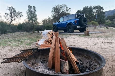 Camping In 2021 Ford Bronco First Edition Edmunds