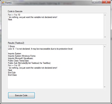 Run Script Inside Textbox Stack Overflow