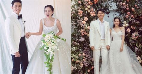 Hyun Bin And Son Ye Jin Release Their Wedding Photoshoot Koreaboo