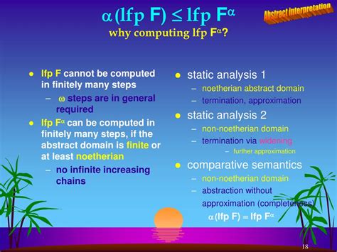 Ppt Abstraction And Approximation Via Abstract Interpretation