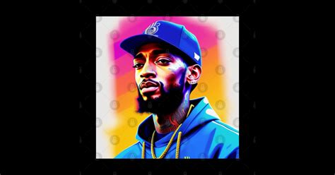 Nipsey Graphic Hip Hop Sticker Teepublic