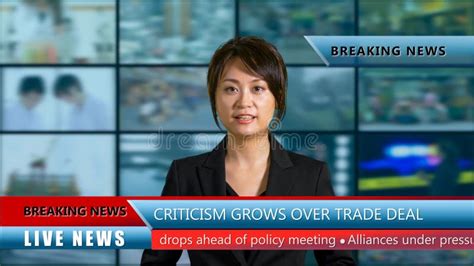 Asian News Anchor Telegraph