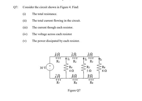Solved Q7 Consider The Circuit Shown In Figure 4 Find 1 Chegg