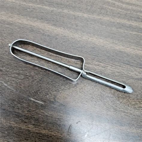 Vintage Ekco Floating Blade Stainless Steel Potato Peeler Made In Usa £