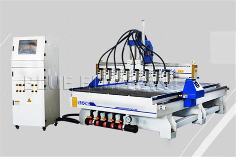 Custom 8 Heads Multi Spindle Cnc Router For Complex Wood Working At