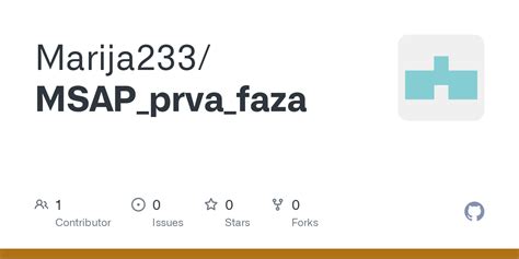 Github Marija233msapprvafaza