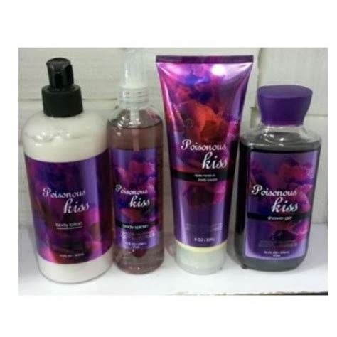Dear Body Poisonous Kiss 4in 1 Body Set Pump Lotion Splash Gel