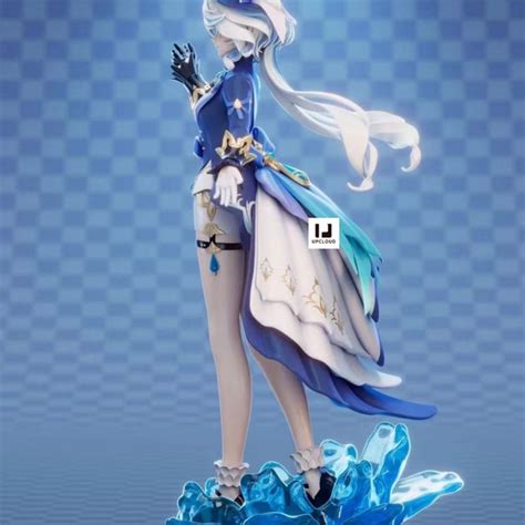 Genshin Impact фигурка 28cm божестве Фурина фигурка геншин купить с доставкой по выгодным