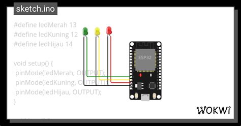 Satu Wokwi Esp32 Stm32 Arduino Simulator
