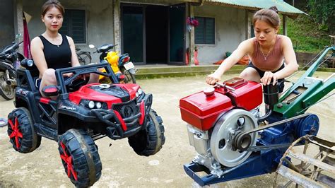 Timelapse Genius Girl Repairs And Restores Engines To Help Villagers