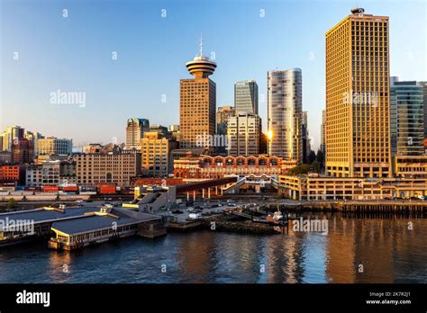 Views Of Harbour Centre And The Waterfront In Downtown Vancouver