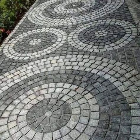 Gray Grey Granite Cobblestone For Pavement X X CM At Square Feet In Madurai